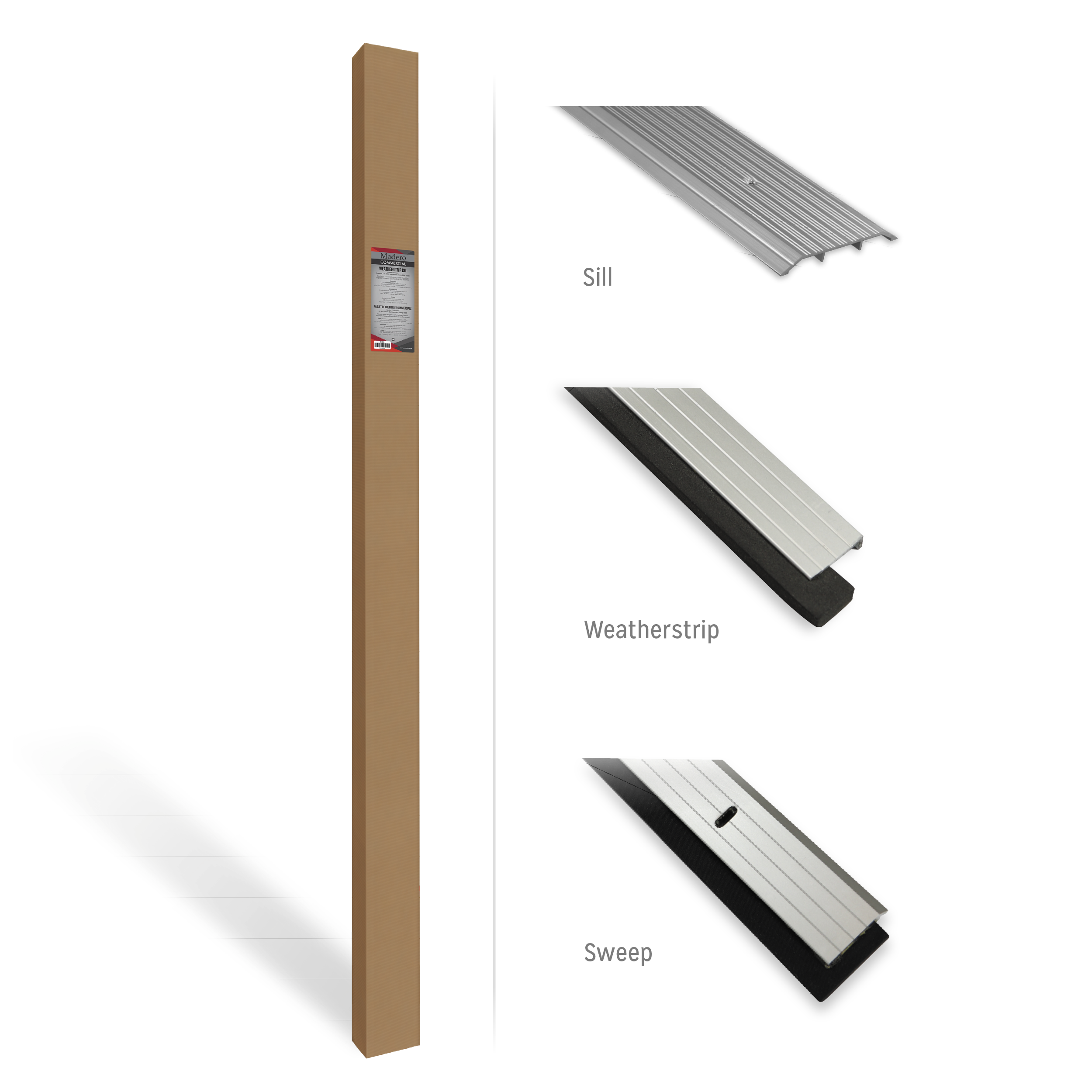 Commercial Program Weatherstripping - CMDISP WEATHERSTRIP