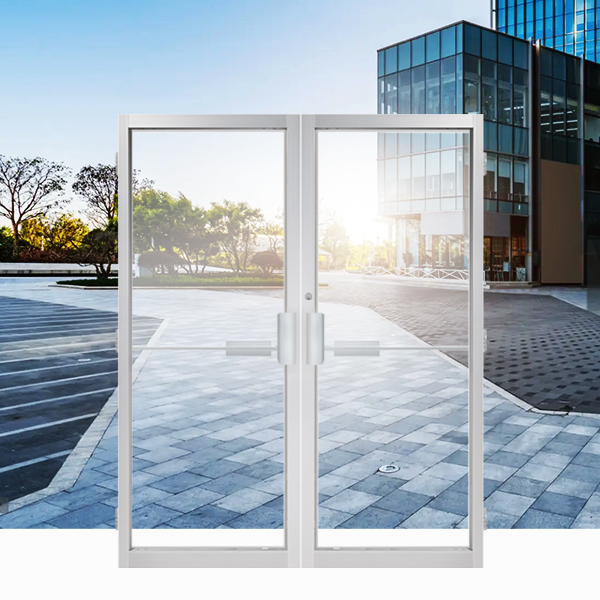 Double Storefront Doors and Frame Commerce Series - COMMERCE DBL UNIT