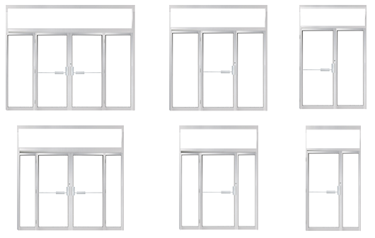 Storefront Door and Frame with Sidelites Commerce Series - COMMERCE ...